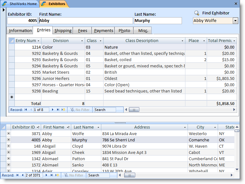 ShoWorks - Fair Management Software